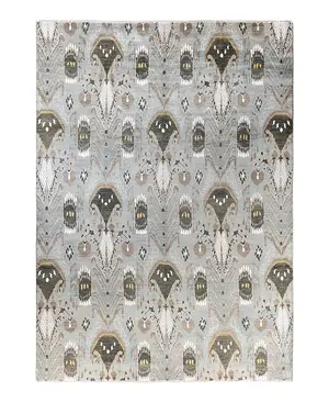 Bloomingdale'S Indian Oak M6224 Area Rug, 8'10 X 12'8 - Gray