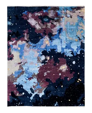 Bloomingdale'S Indian Oak M6967 Area Rug, 8'1 X 10'6 - Black