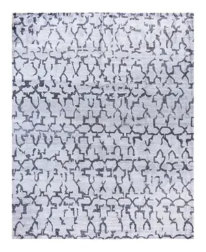 Bloomingdale'S Indo Modern M6612 Area Rug, 8'3 X 10'1 - Ivory