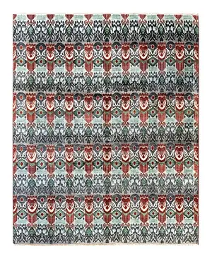 Bloomingdale'S Indian Oak M5962 Area Rug, 8' X 9'10 - Red