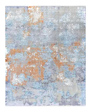 Bloomingdale'S Indian Oak M7899 Area Rug, 8'3 X 10'1 - Gray
