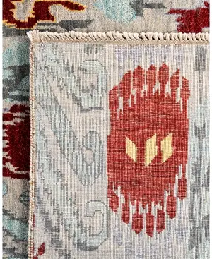 Bloomingdale'S Indian Oak M6079 Area Rug, 8'2 X 10'3 - Red