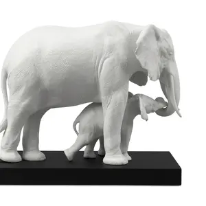 LLADRO Leading The Way Elephant Sculpture
