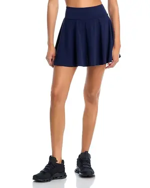 Aqua Athletic Perforated Skort - Navy
