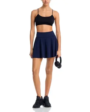 Aqua Athletic Perforated Skort - Navy