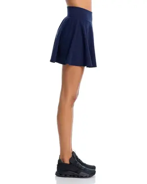 Aqua Athletic Perforated Skort - Navy