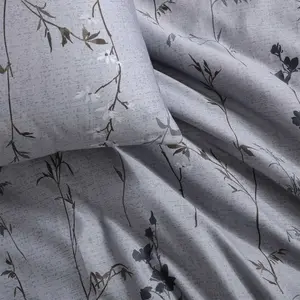 Calvin Klein Wildflower Print Sateen Comforter Set, Queen