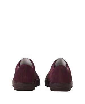 LANVIN Leather And Suede Dbb1 Sneakers - Bacchus