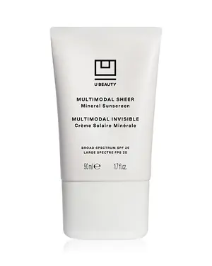 U BEAUTY Multimodal Sheer Mineral Sunscreen 1.7 Oz - No Color