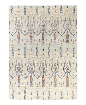 Bloomingdale'S Indian Oak M7004 Area Rug, 8'1 X 9'10 - Gray