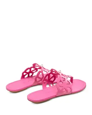 STUART WEITZMAN Jasmine Sandals - Berry Punch