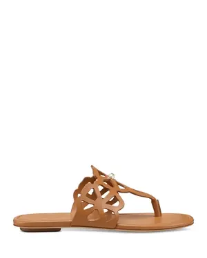 STUART WEITZMAN Jasmine Sandals - Luxe Saddle