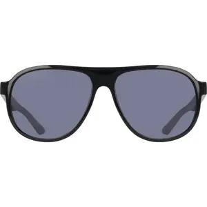 Nike Vintage Icon 59mm Aviator Sunglasses - Black / Grey