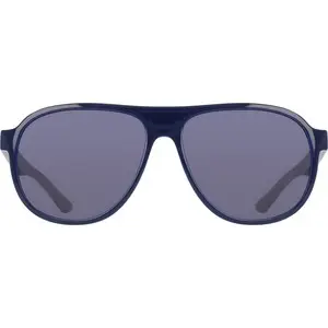 Nike Vintage Icon 59mm Aviator Sunglasses - Blue Void / Blue