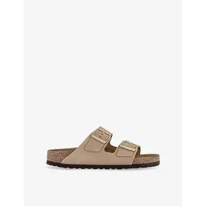 BIRKENSTOCK Arizona Two-strap Leather Sandals - Sandcastle