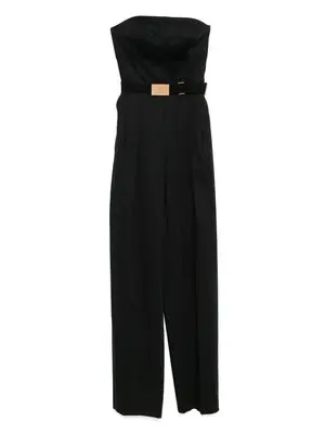 Elisabetta Franchi Long Jumpsuit - Black