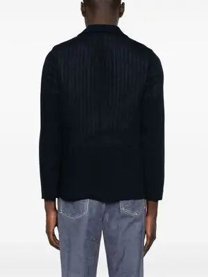 CIRCOLO 1901 Cotton Single Breasted Jacket - Blue