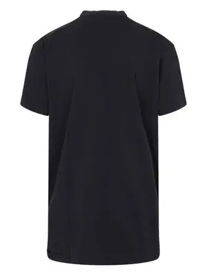 Balenciaga Optical Cotton T-shirt - Black