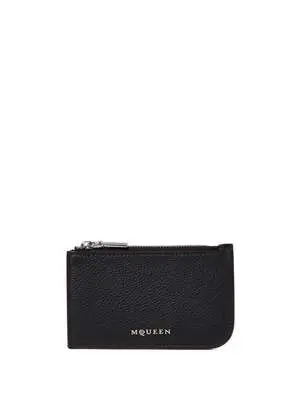 Alexander McQueen Alexander Mc Queen Sling Leather Card Case