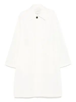Studio Nicholson Nylon And Cotton-blend Coat - White