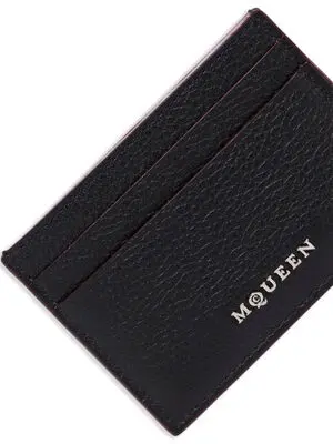 Alexander McQueen Alexander Mc Queen Sling Leather Card Case