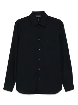 Emporio Armani Striped Shirt - Blue