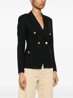 Tagliatore Wool Double-breasted Jacket - Black