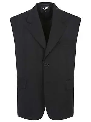 Comme Des Garçons Wool Sleeveless Jacket