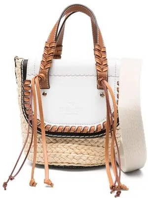 CUBA LAB Habanera Bucket Bag - White