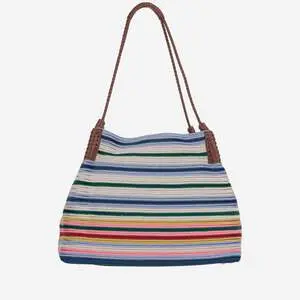 Etro Libra Medium Fabric Shopper - Red