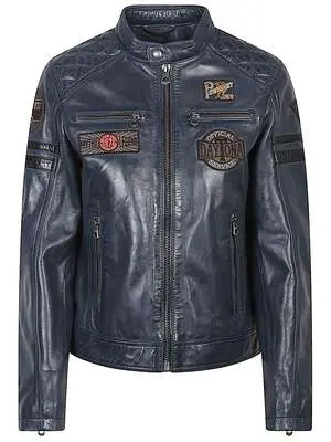 DAYTONA 73 Walkora Leather Moto Jacket
