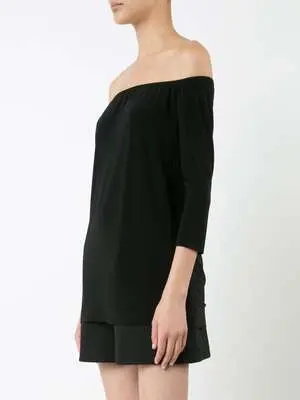 Norma Kamali Off-shoulder Jersey Top