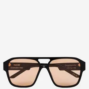 FACE.HIDE Logo Detailed Sunglasses - Brown