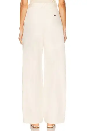 Burberry High Waisted Pleated Trousers