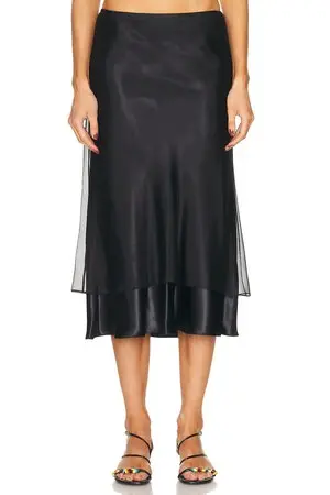 Khaite Elasticated Skirts
