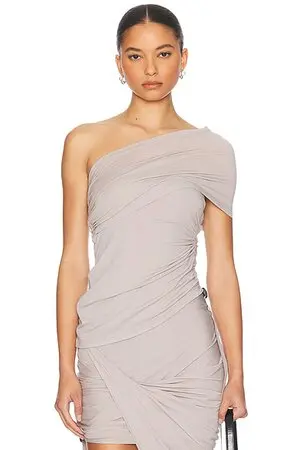 Helmut Lang One Shoulder Top