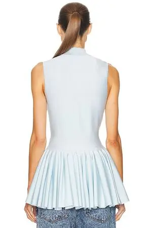 Alaïa Godet Top