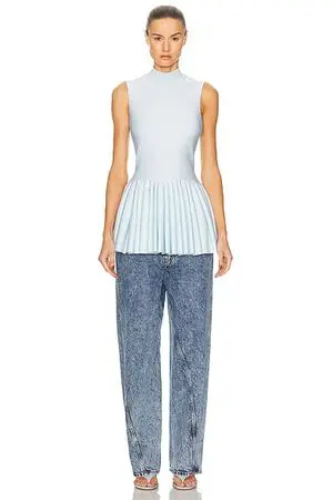 Alaïa Godet Top