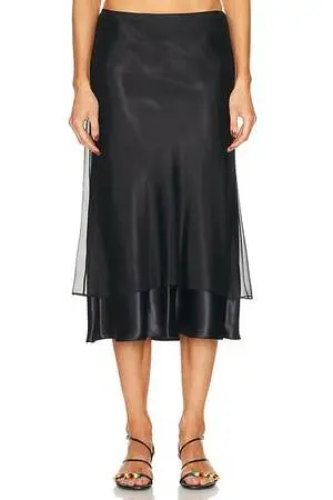 Khaite Monina Skirt - Black