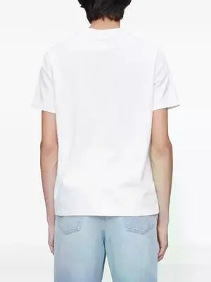 A.p.c. Logo Print Crewneck T-shirt - White