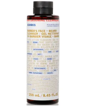 KORRES Athenian Grooming Barber's Face + Beard Cleanser