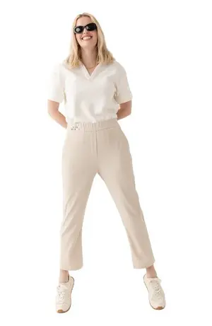 HONORS The Pant With Tuxedo Stripe - Sand