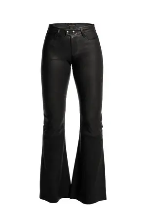 AS By DF Robbie Stretch Leather Flares