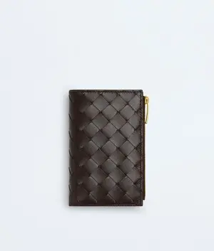 Bottega Veneta Intrecciato Medium Bi-fold Wallet - Fondant