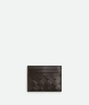 Bottega Veneta Intrecciato Credit Card Case - Fondant
