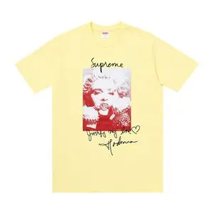 Supreme Madonna Tee - Yellow