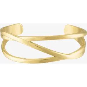 Ben Oni Crossover Cuff Bracelet - Gold