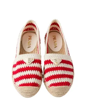 Prada Crochet Espadrilles