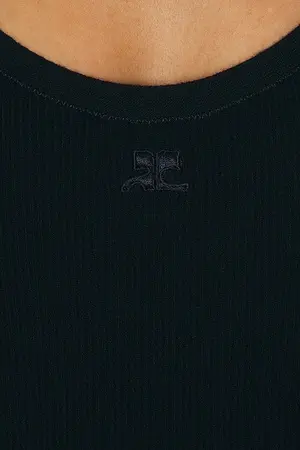 COURREGES Meduse Rib Knit Dress