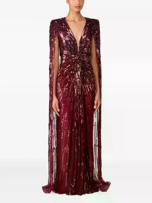 Jenny Packham Gold Rush Gown - Red